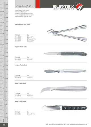DRESSING INSTRUMENTS | PDF