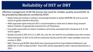 DR-TB case finding in NTEP for India for TB elimination | PPTX