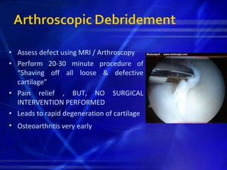 Knee Cartilage surgery in India | PPT