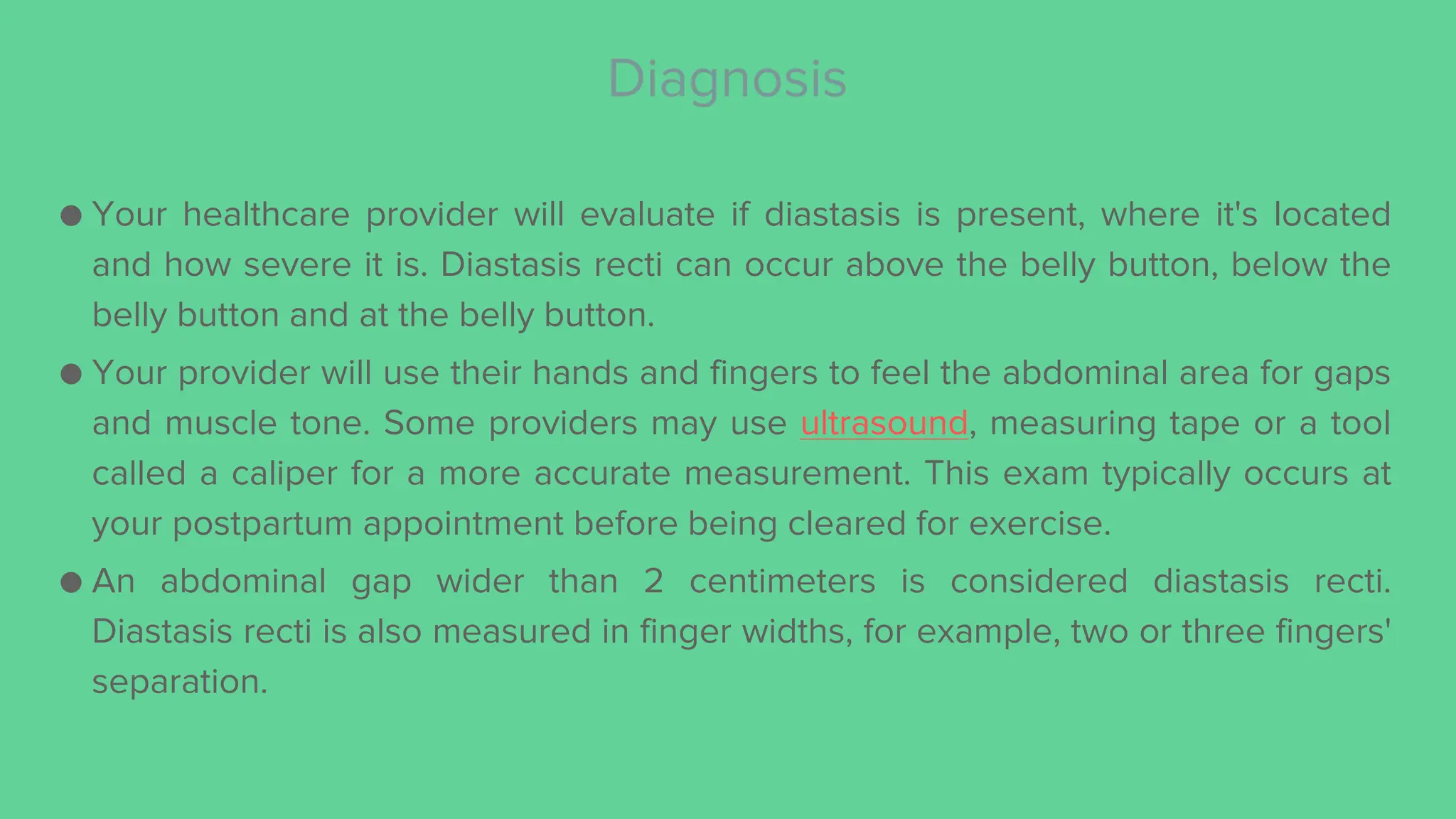 Diastasis rectus abdominis | PPTX