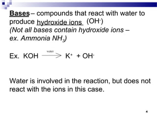 Acids and Bases | PPT