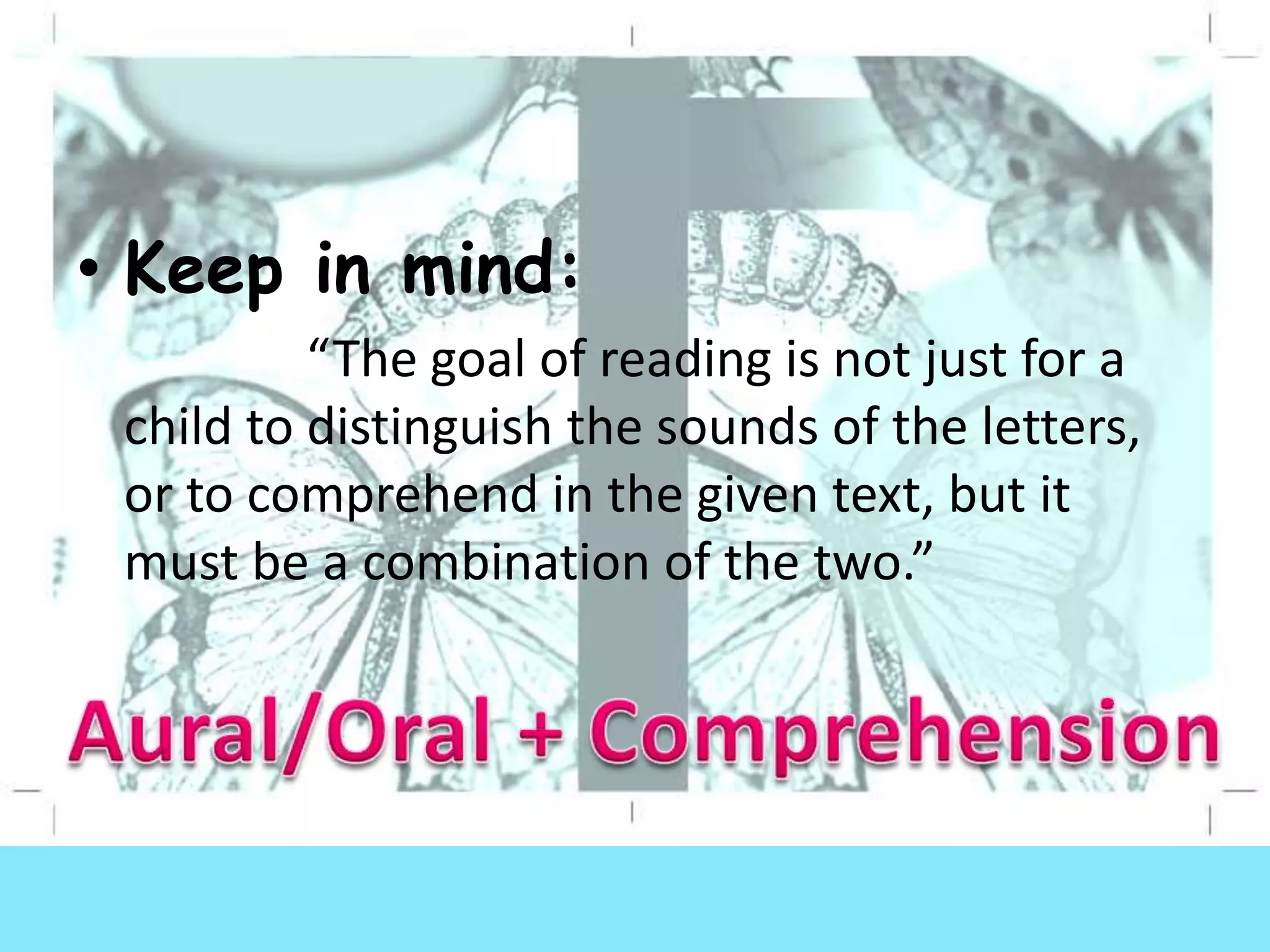 READING READINESS STAGE (DEVELOPMENTAL READING) | PPT