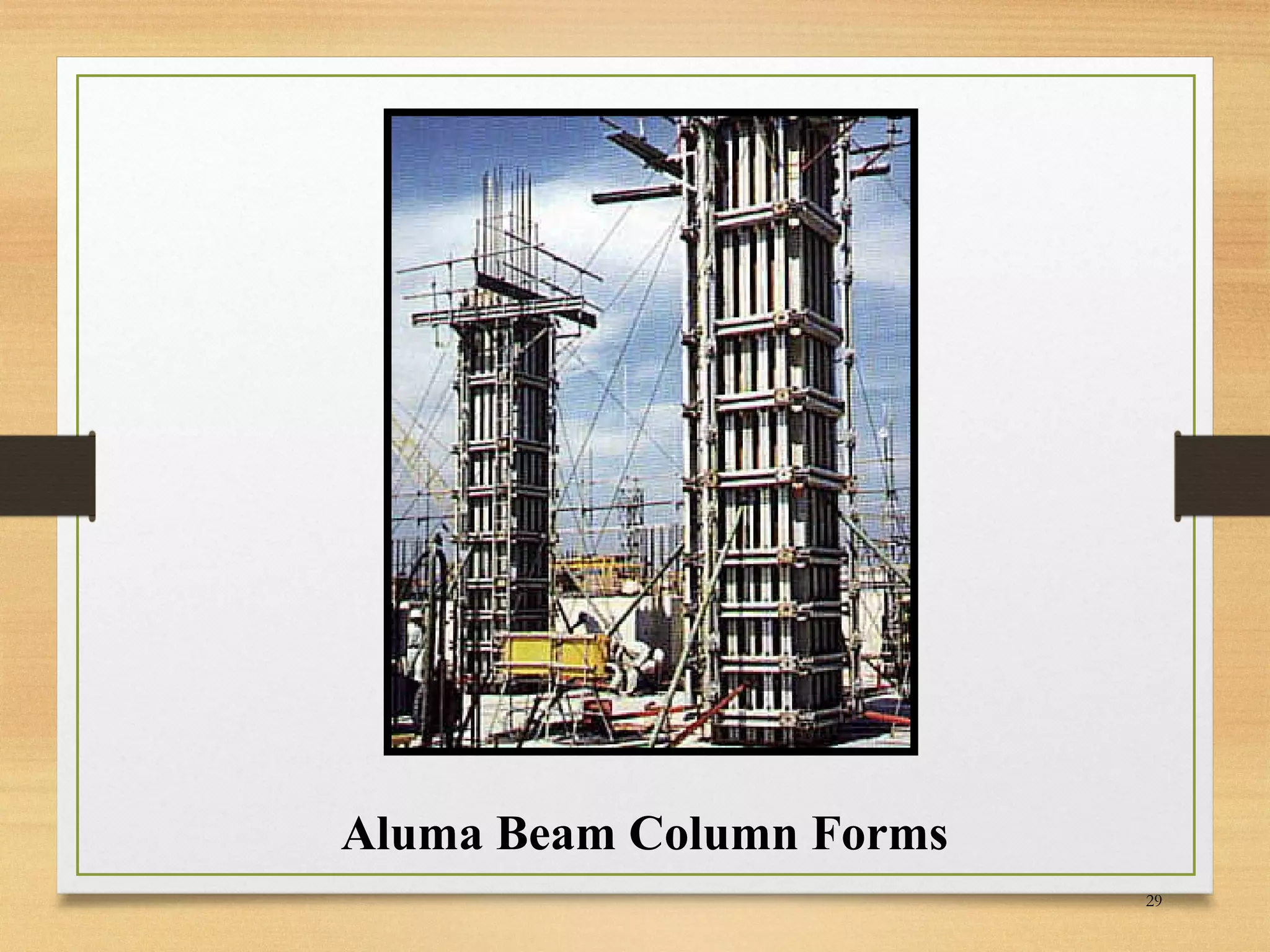 importance of formwork and types of formwork | PPT