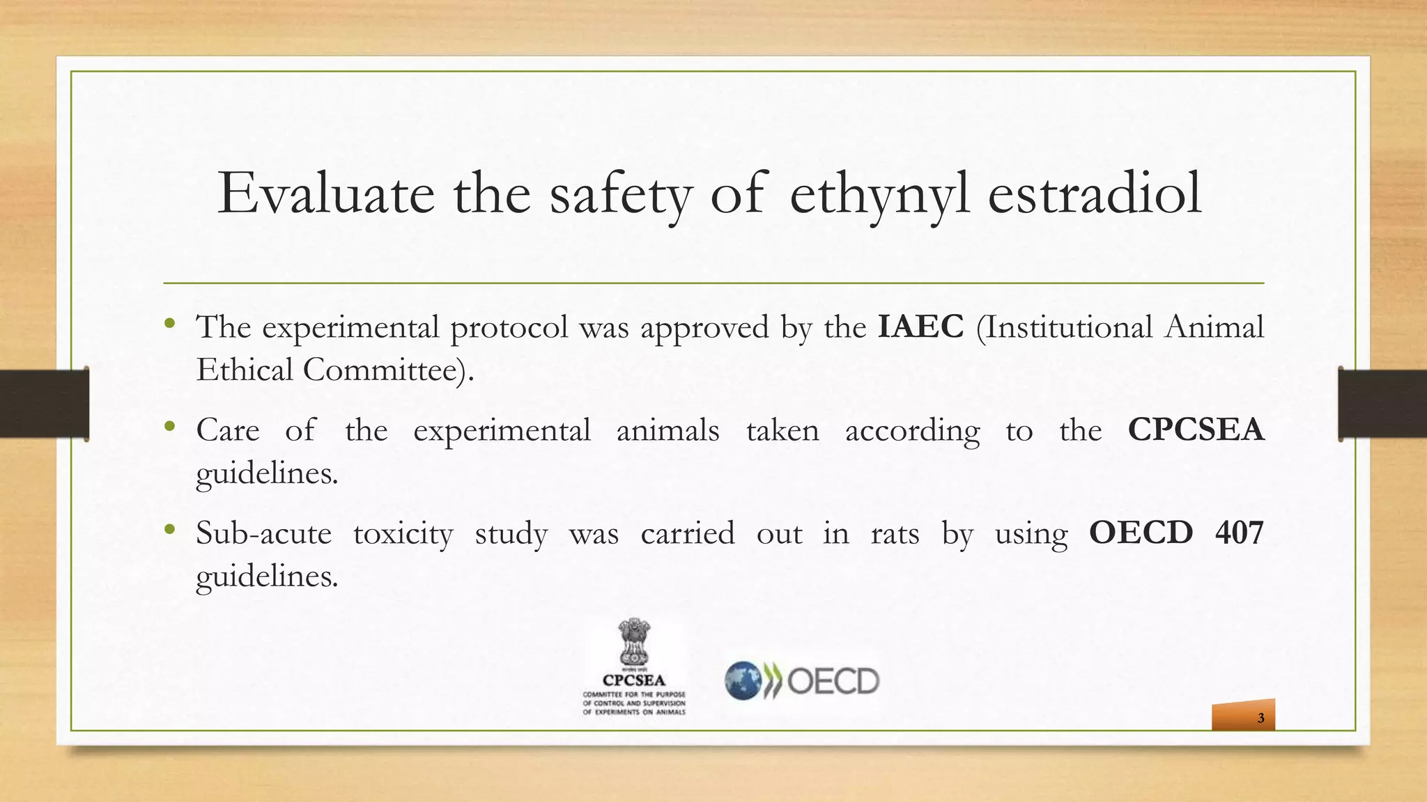 SUB ACUTE ORAL TOXICITY | PPTX