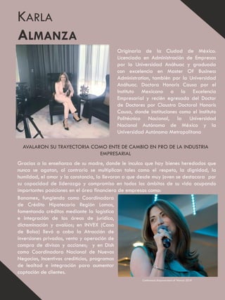 Dra. Karla Almanza | PDF