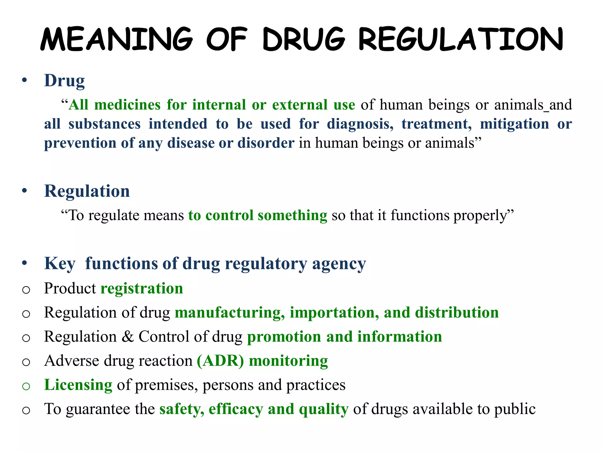 Drug Regulatory Affairs | PDF
