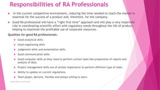 Drug Regulatory Affairs- 2 | PPTX
