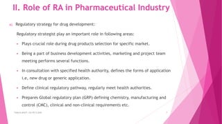 Drug Regulatory Affairs- 2 | PPTX | Pharmaceutical Industry | Industries