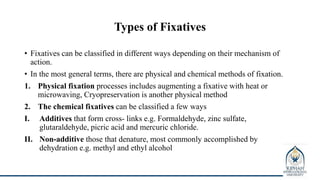 Gross Examination, Selection, Collection and Fixation of Specimen | PPTX