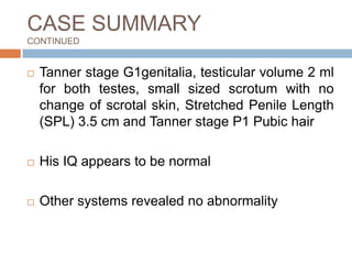 A 14-year-old boy with short stature | PPT | Endocrine and Metabolic ...