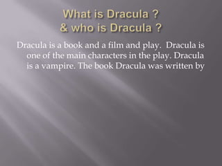 Dracula | PPT