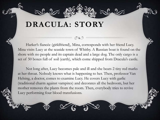 Dracula | PPTX | Sci-fi and Fantasy | Hobbies & Interests