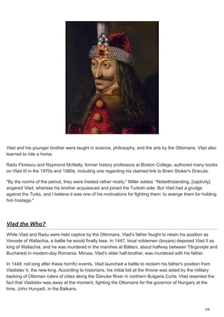 Dracula the story decoded | PDF