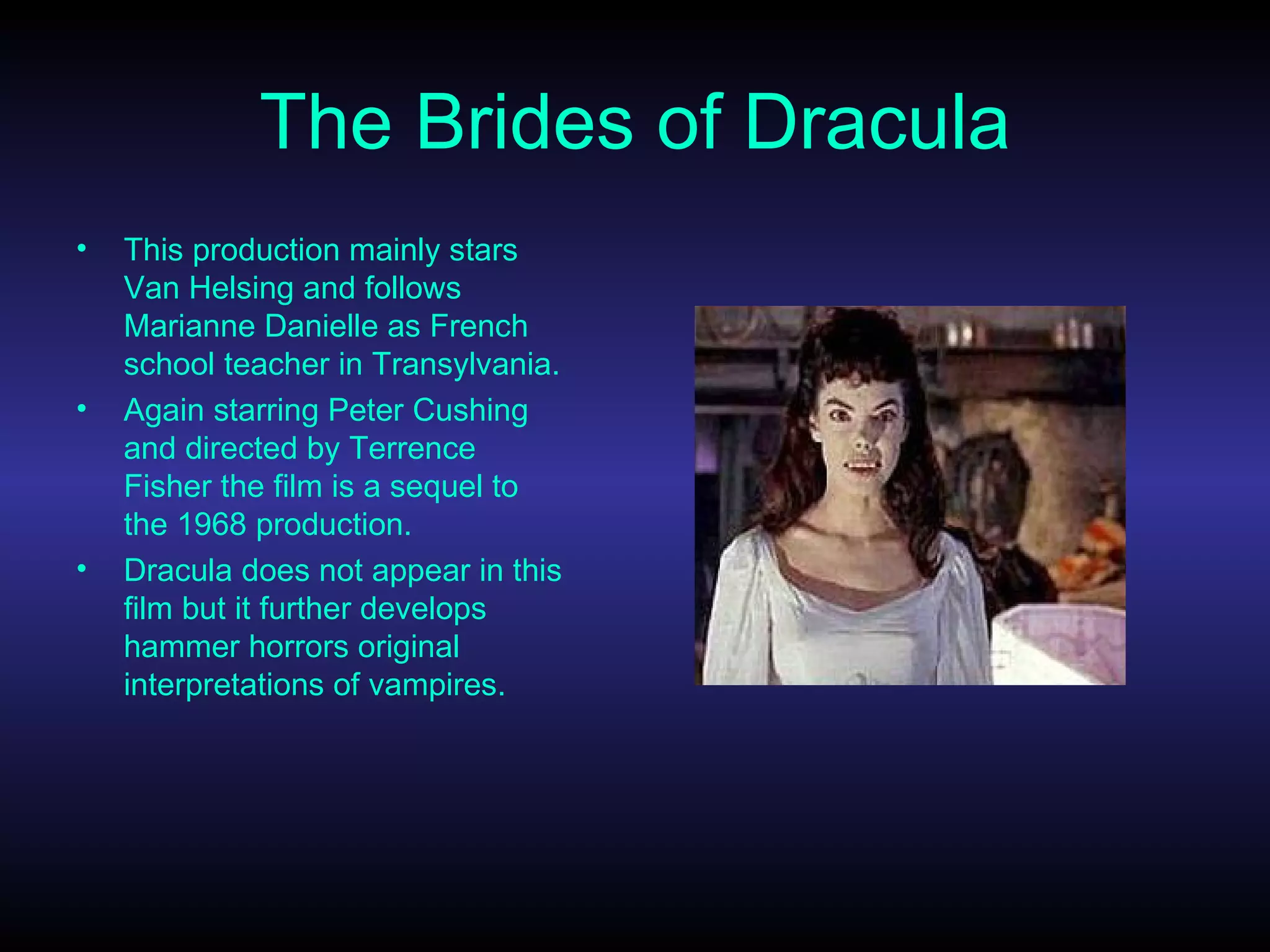 Dracula in film | PPT