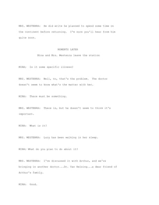 Dracula playscript word | DOCX