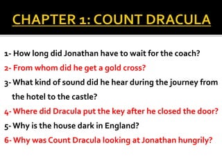 DRACULA revision.pptx | Fantasy | Genres