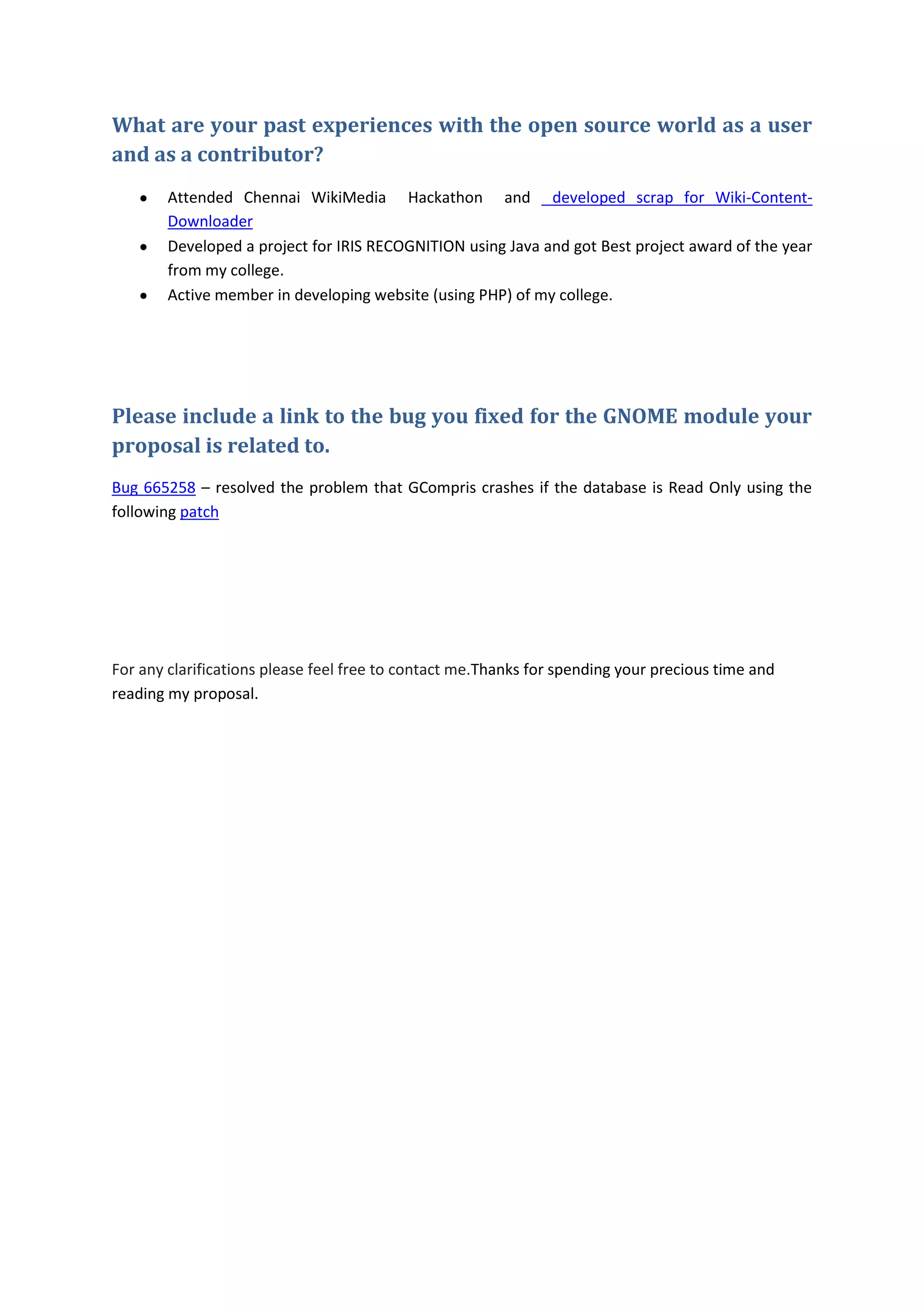 GSOC proposal | DOCX