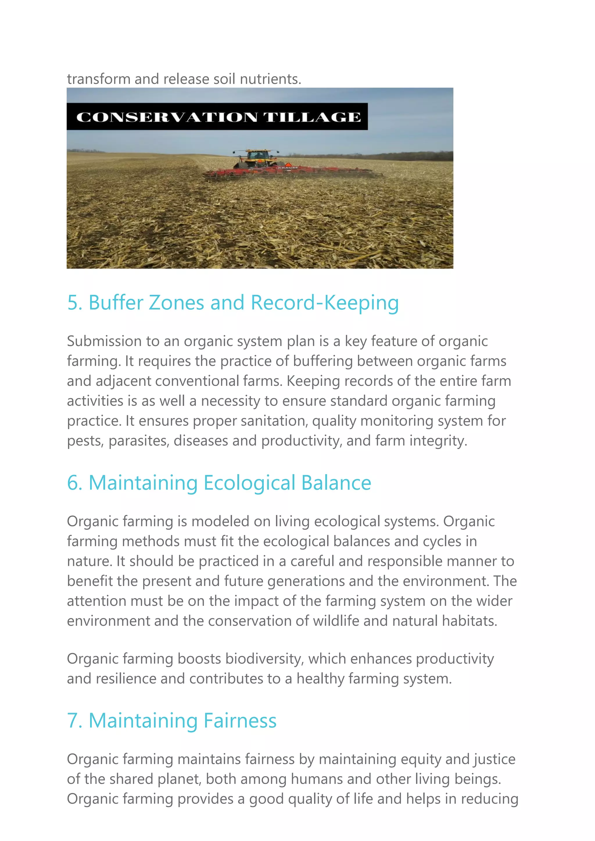 organic farming back to nature | PDF