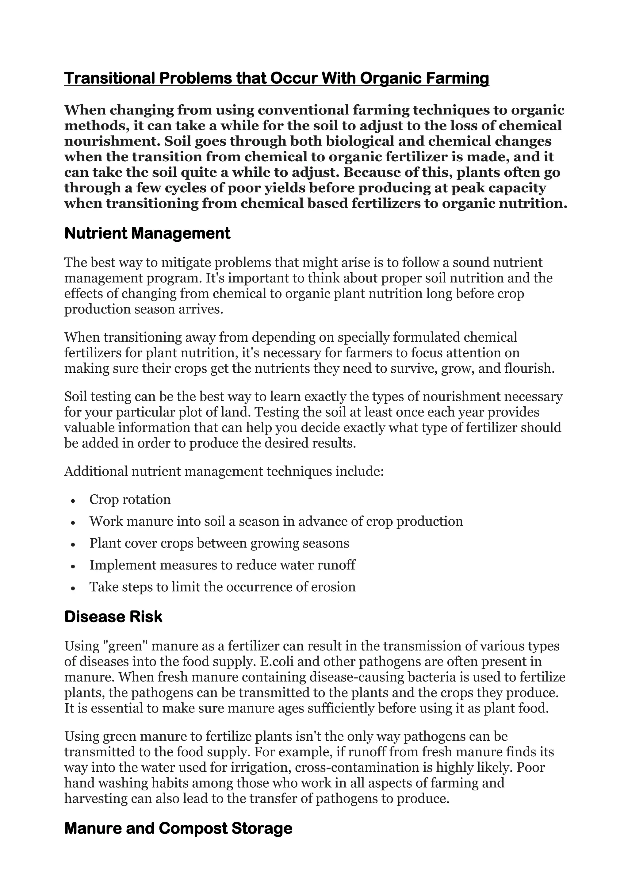 organic farming back to nature | PDF