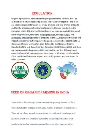 organic farming back to nature | PDF