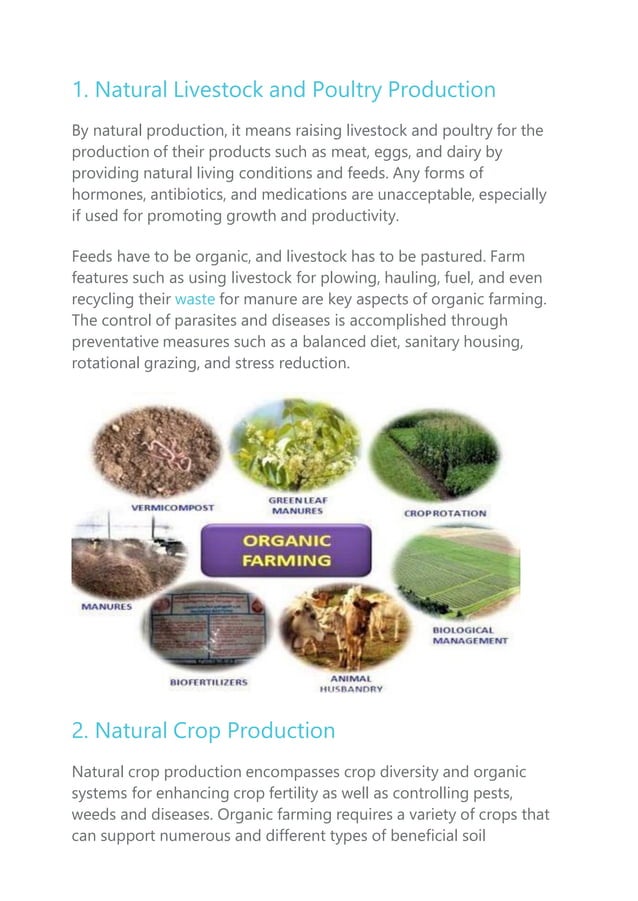 organic farming back to nature | PDF