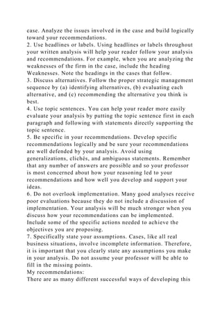 Draft - Case Analysis 1Draft - Case Analysis 6BUS 49.docx