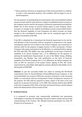 Draft guidelines-of-2000 mw-vgf-scheme | PDF | Power and Energy ...