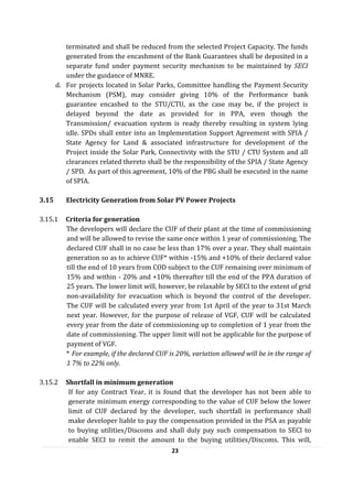 Draft guidelines-of-2000 mw-vgf-scheme | PDF