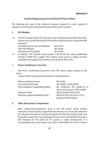 Draft guidelines-of-2000 mw-vgf-scheme | PDF | Power and Energy ...