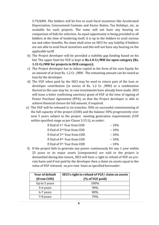 Draft guidelines-of-2000 mw-vgf-scheme | PDF | Power and Energy ...