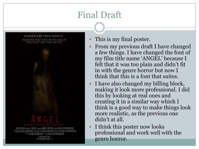 Draft layouts for poster | PPT