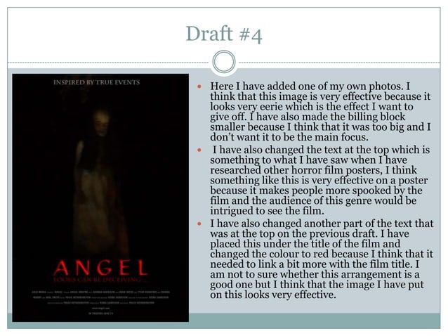 Draft layouts for poster | PPT