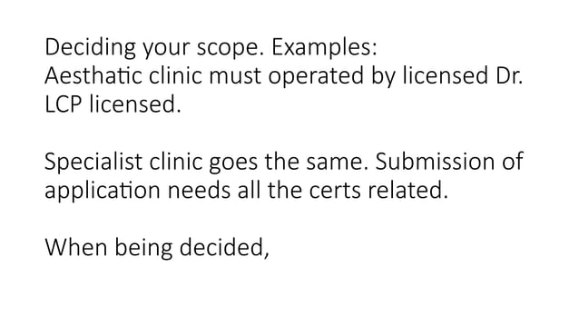 Setting GP Up Clinic For Beginners .pptx