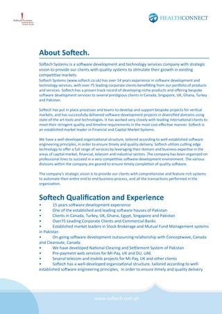 HealthCare Management System by Softech.com.pk