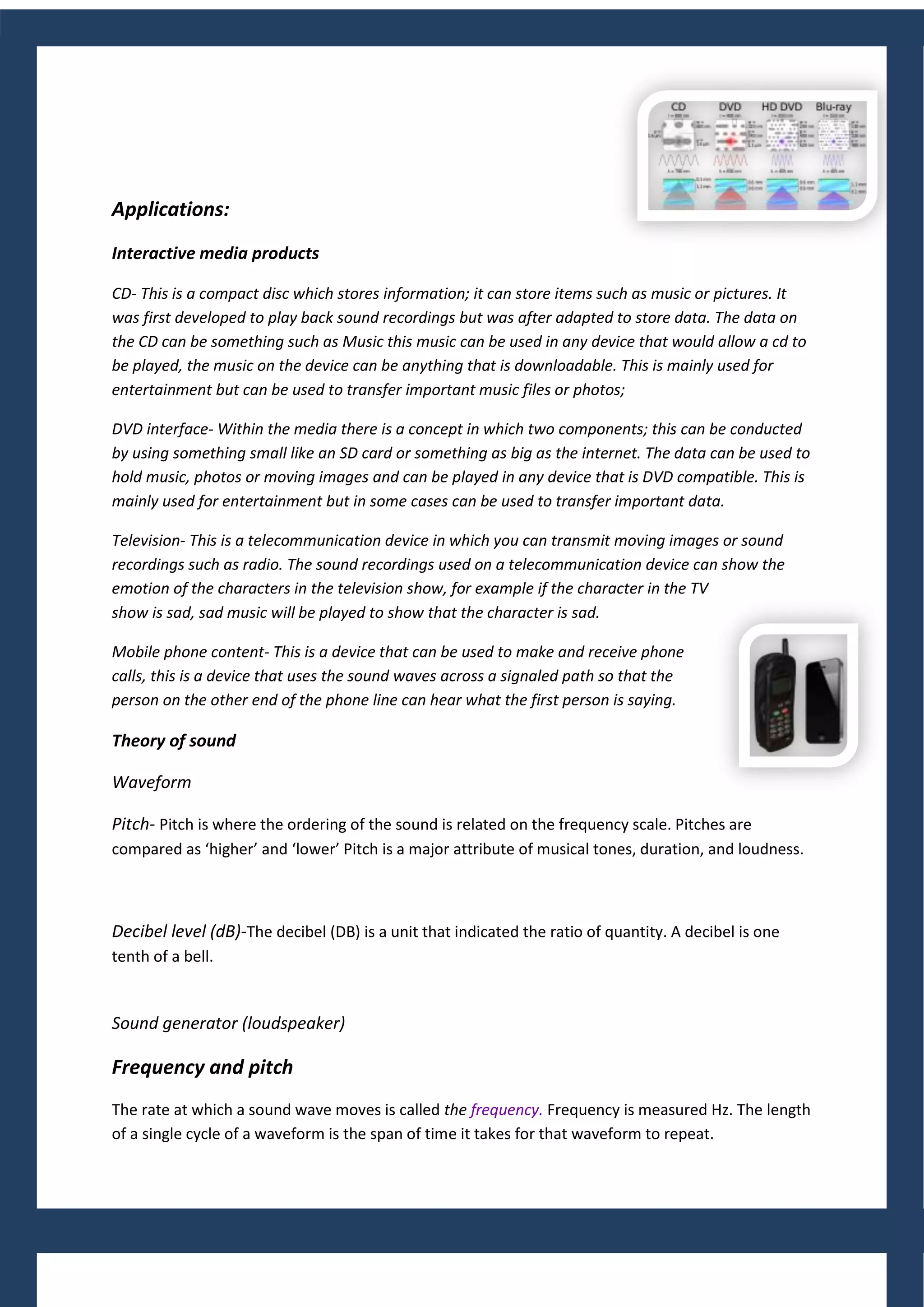 Draft | DOCX | Digital Audio | Computer Software and Applications