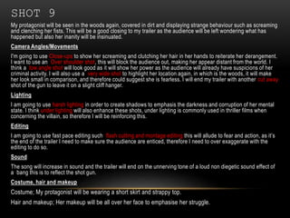 Final script for my thriller film | PPT