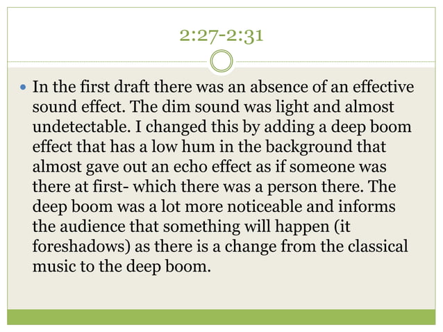 Draft 1 draft 2 | PPT