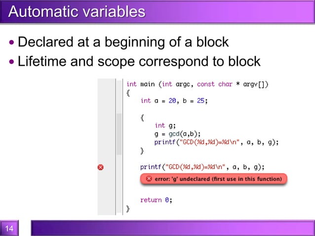 Introduction To Pointers And Memory Management In C Ppt