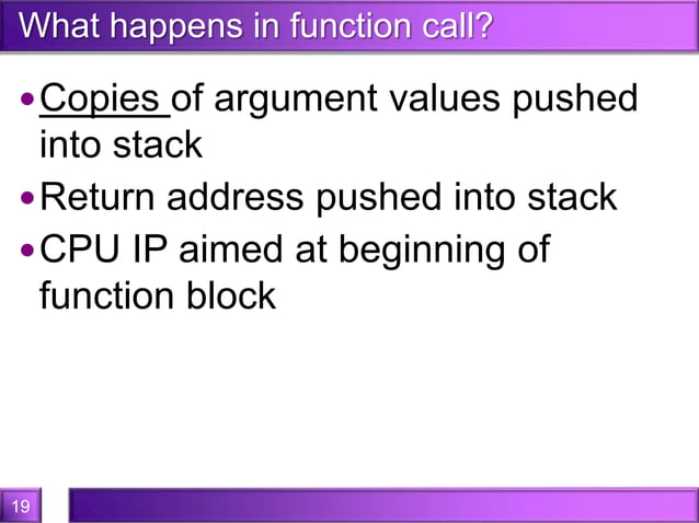 Introduction To Pointers And Memory Management In C Ppt