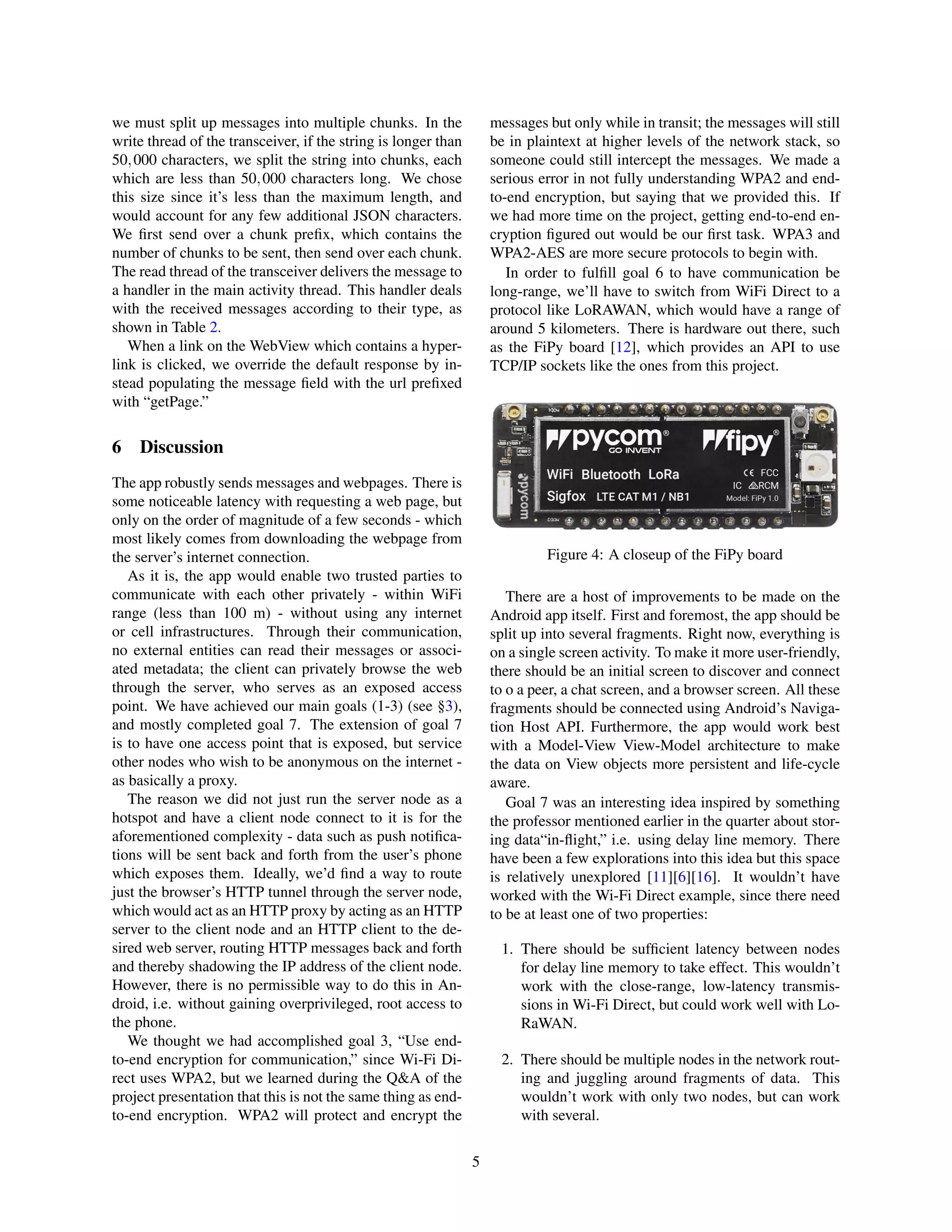 Wi-Fi Direct P2P Messenger-Browser App | PDF