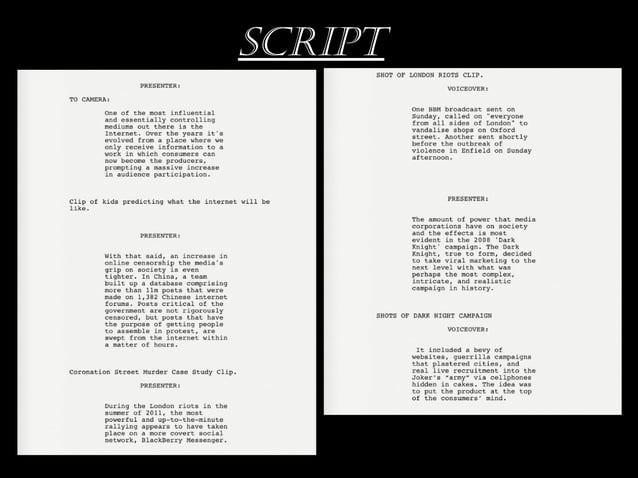 Draft 2 planning | PPT