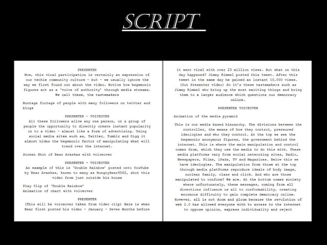 Draft 2 planning | PPT