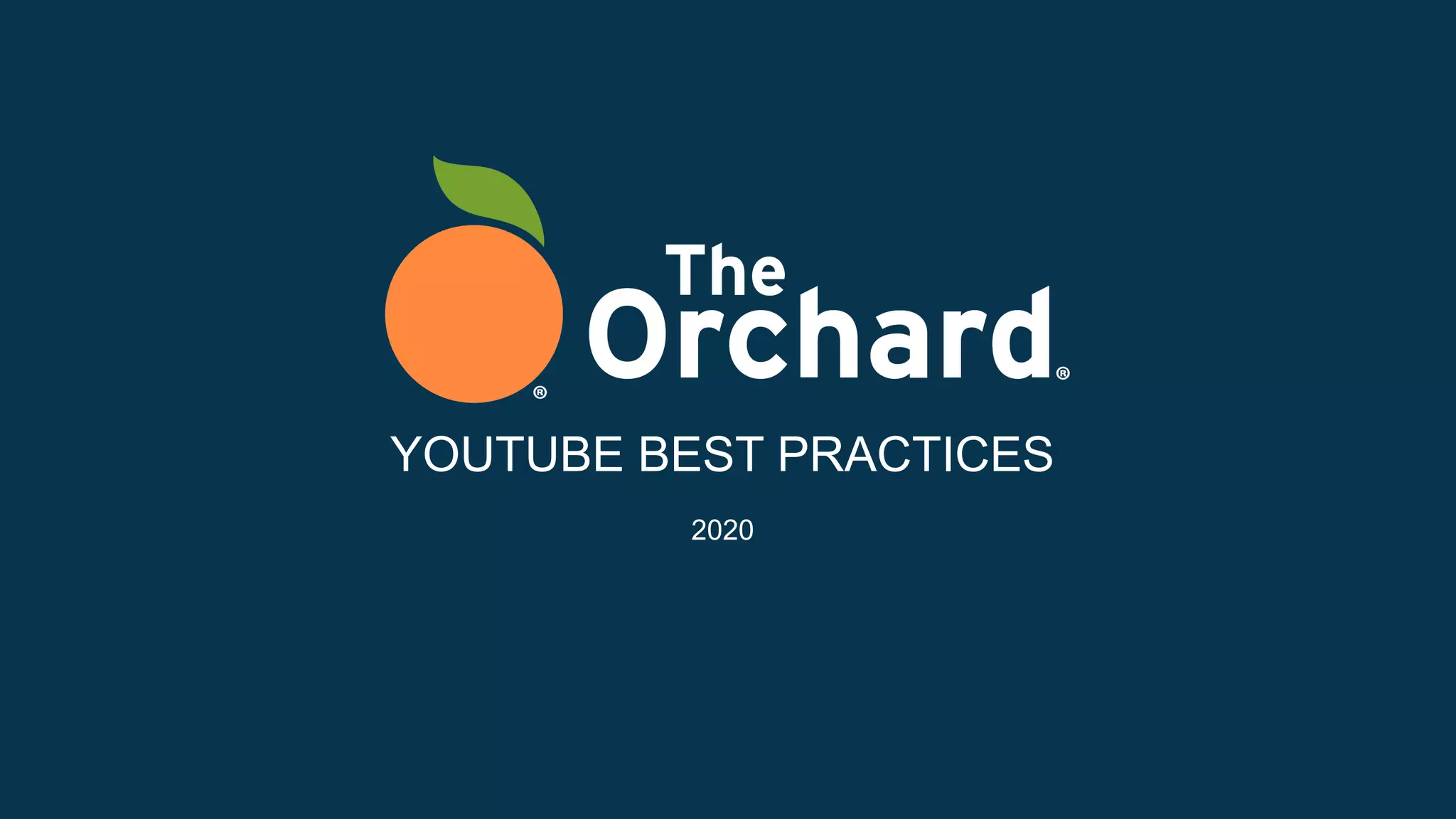 YouTube 2020 Best Practices | PPT