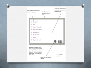 Draft 2 of my album cover powerpoint | PPTX