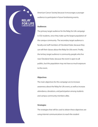 Relay for Life | PDF