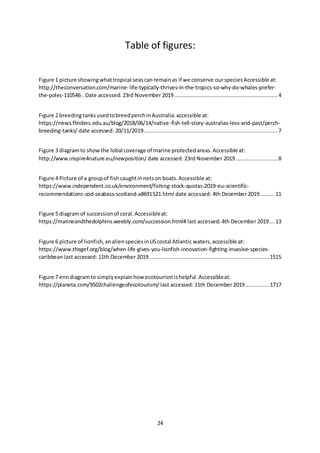 EPQ dissertation - marine conservation | DOCX