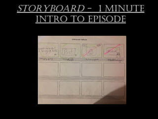 Draft 3 – script and storyboard (mine) | PPT