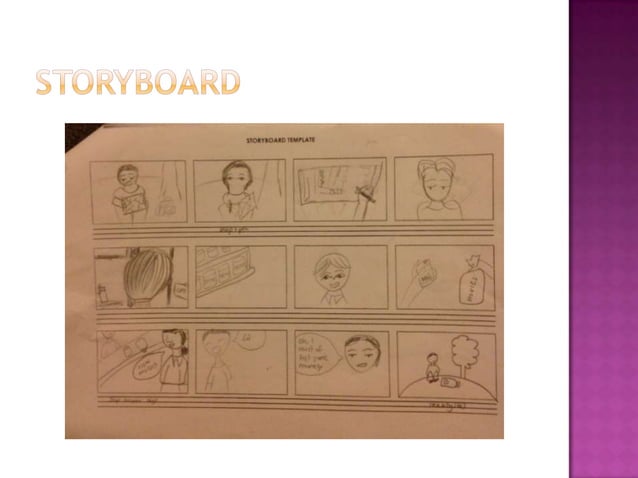 Draft 4 timeline with storyboards done | PPT