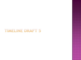 Draft 5 timeline with storyboards done | PPTX
