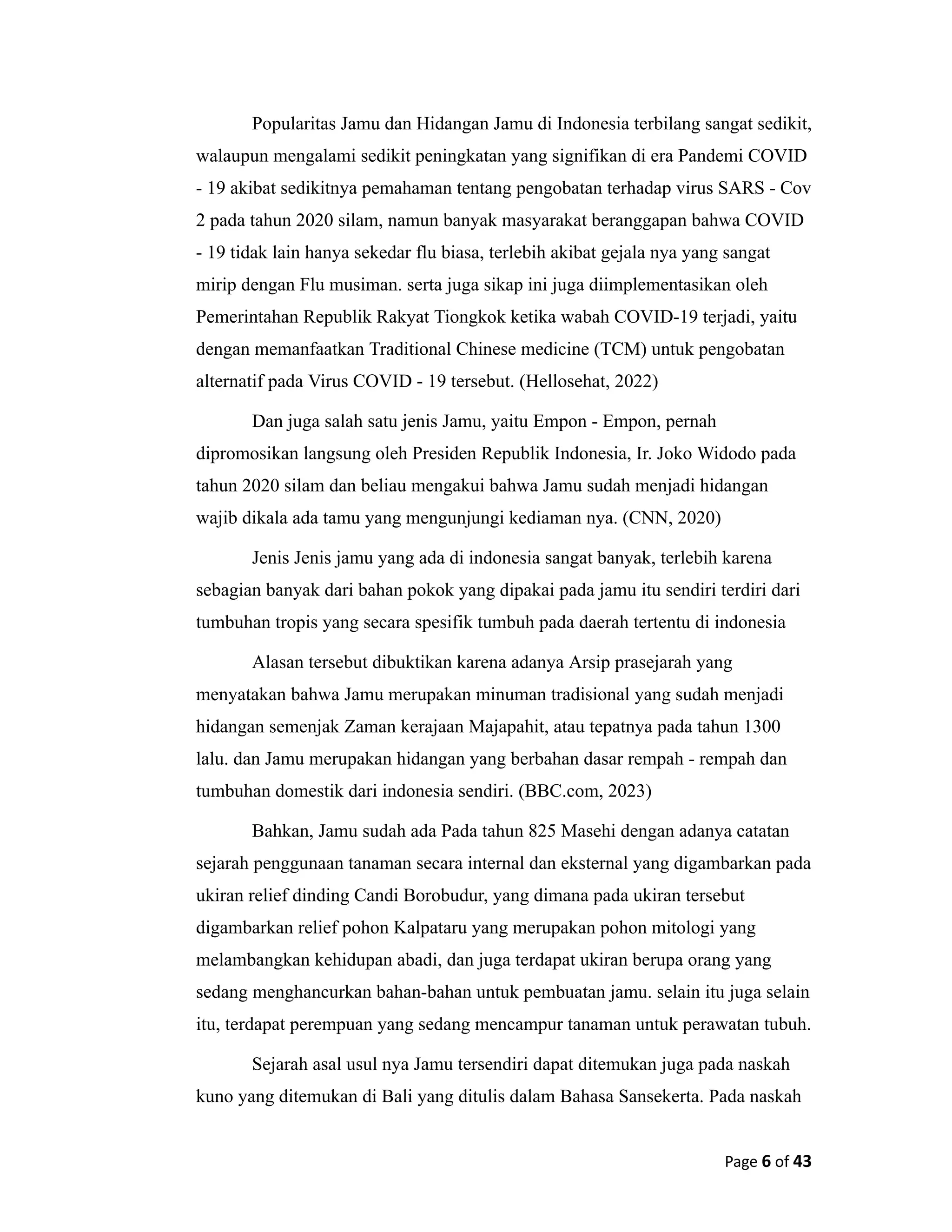 ACARAKI CAFE: A HIDDEN JAMU BAR IN JAKARTA HISTORICAL DISTRICT (KOTA ...